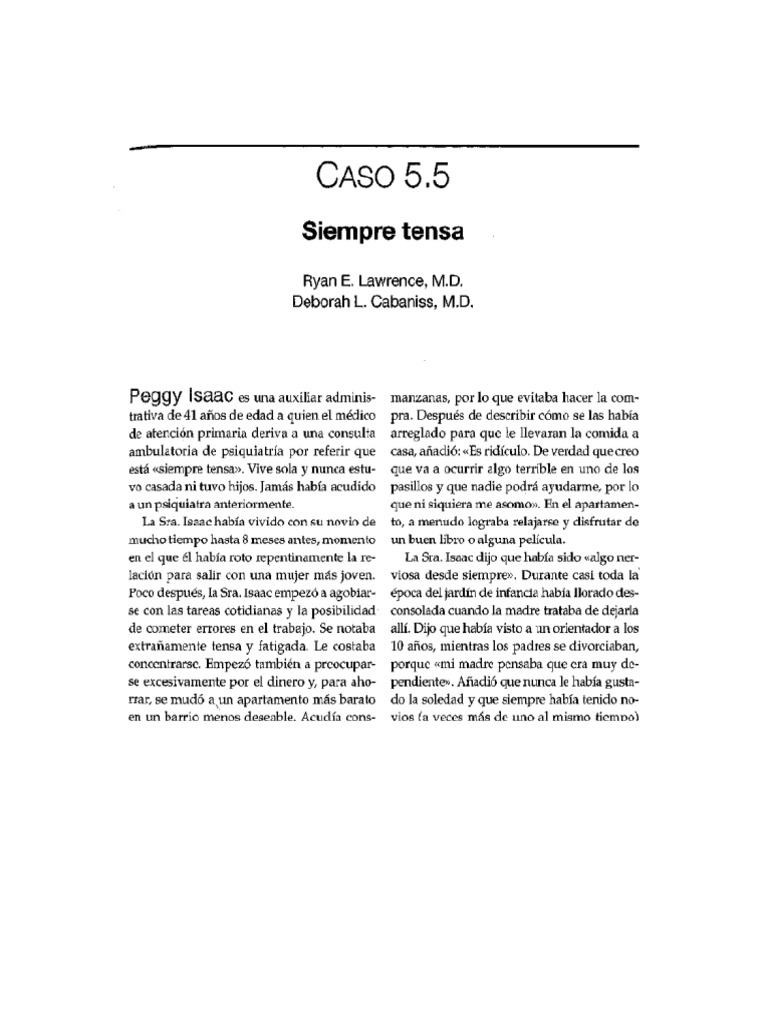 Caso Clinico Mapa Conceptual Sexto Sem | PDF