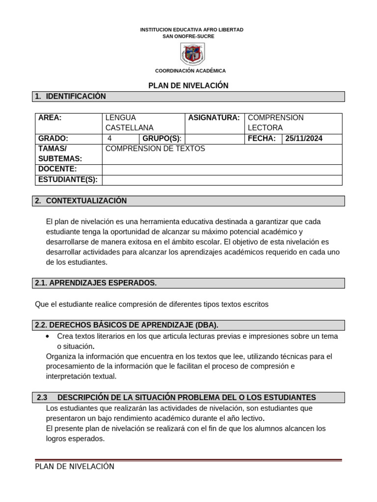 Lucenia Comprension | PDF | Aprendizaje | Cognición