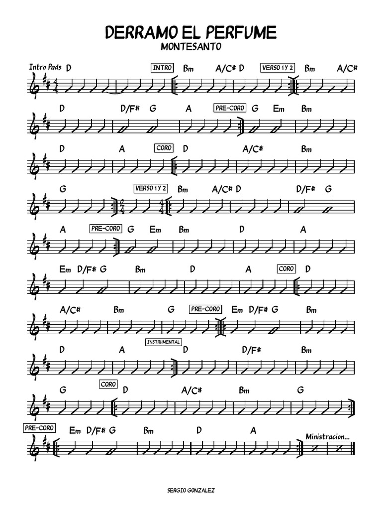 Derramo El Perfume | PDF