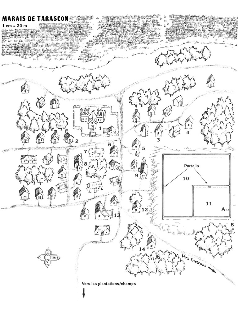 Carte Tarascon | PDF