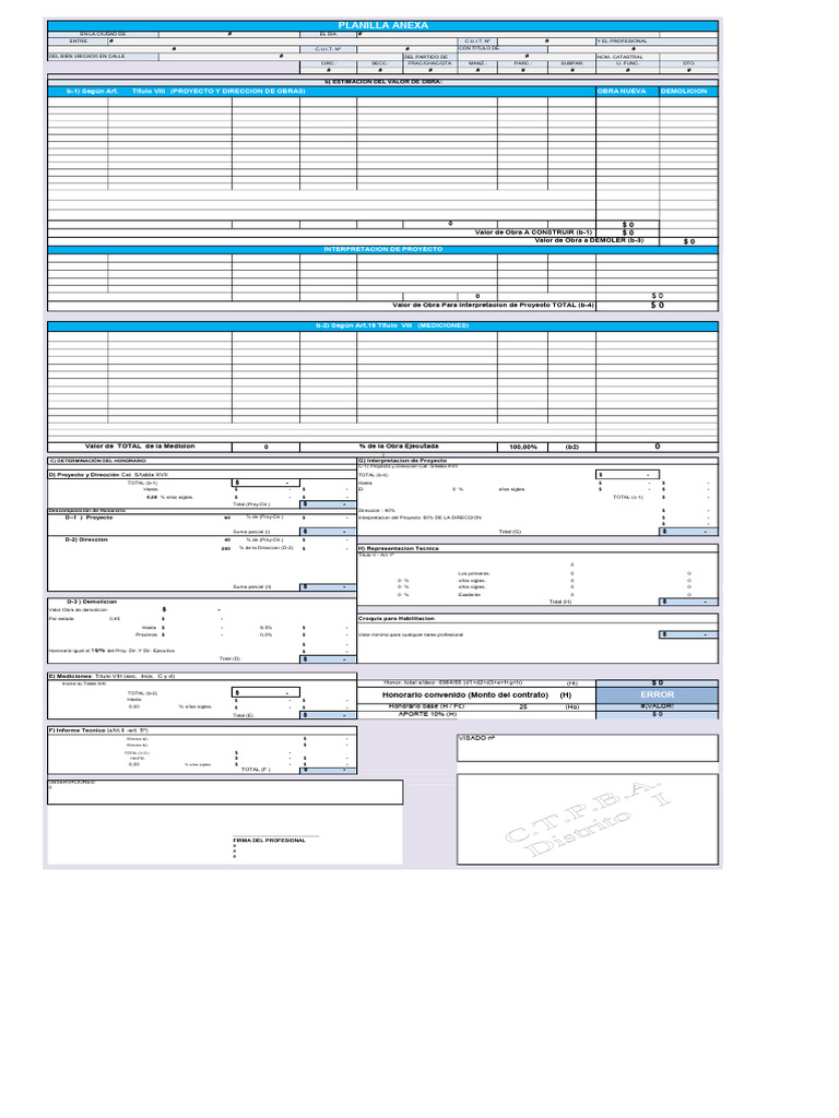 PLANILLA ANEXA | PDF