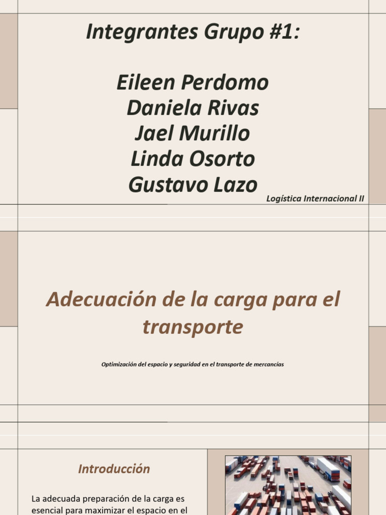 Adecuación de La Carga | PDF