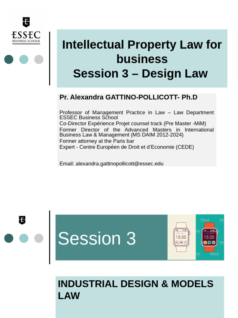 Design Law Essentials for Businesses | PDF | Trademark | Design