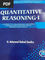Quantitative Reasoning I | PDF