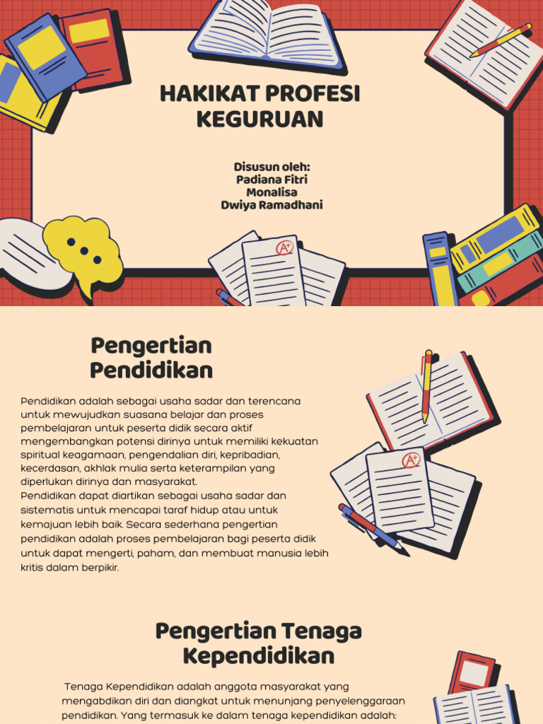 PPT profesi pendidikan | PDF