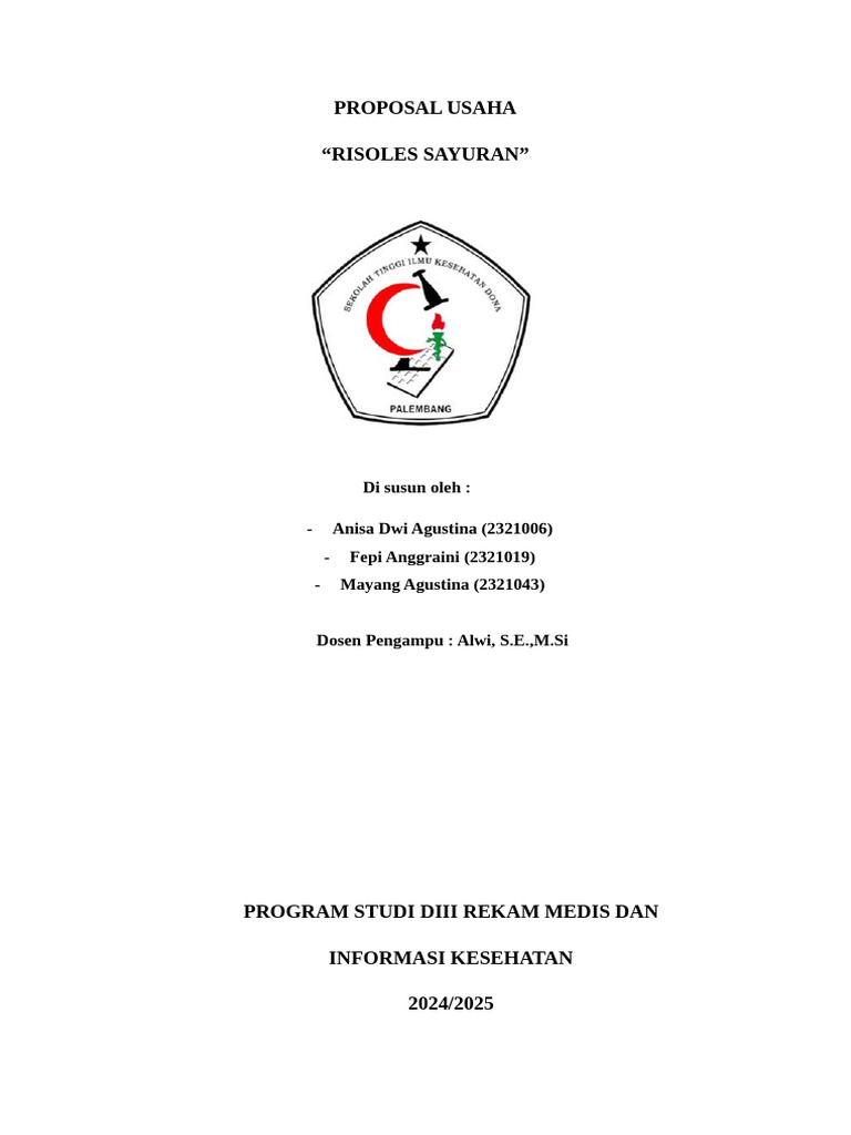Contoh Proposal Usaha | PDF