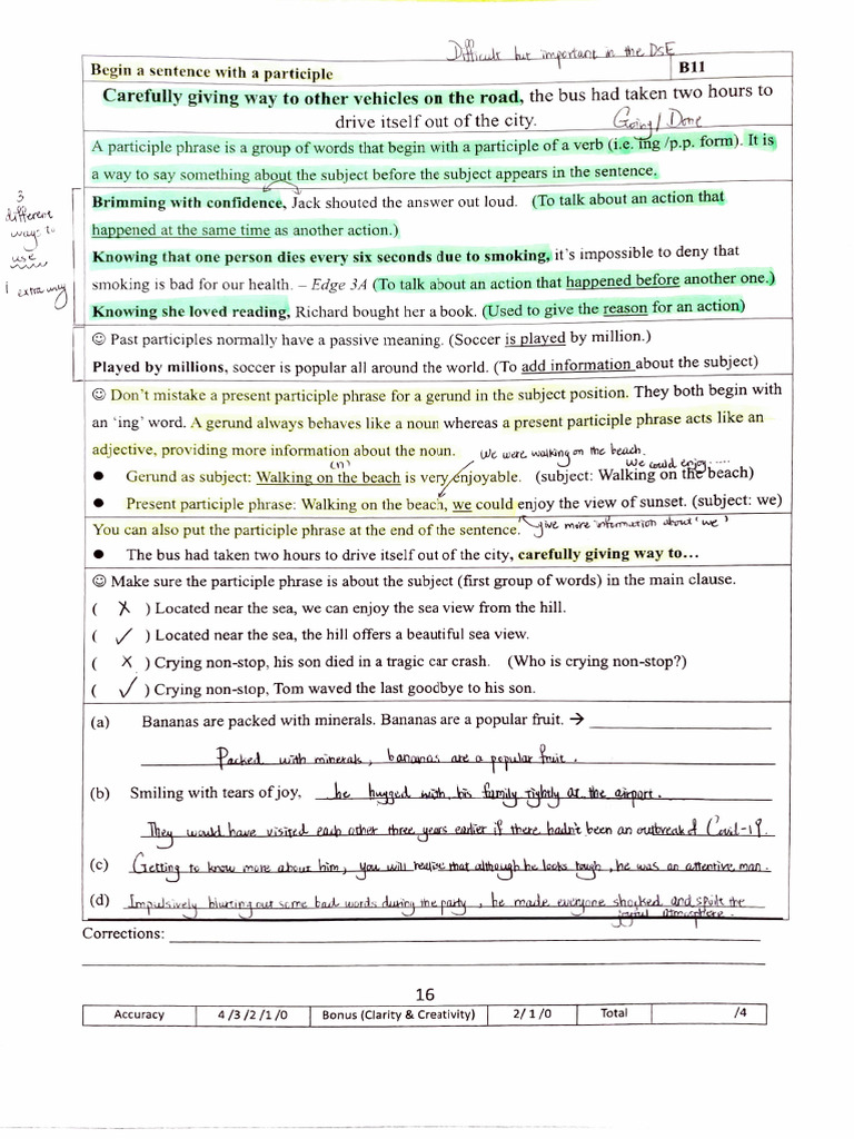 3A22 - Sentence Pattern (B11-12) | PDF | Syntax | Semantic Units