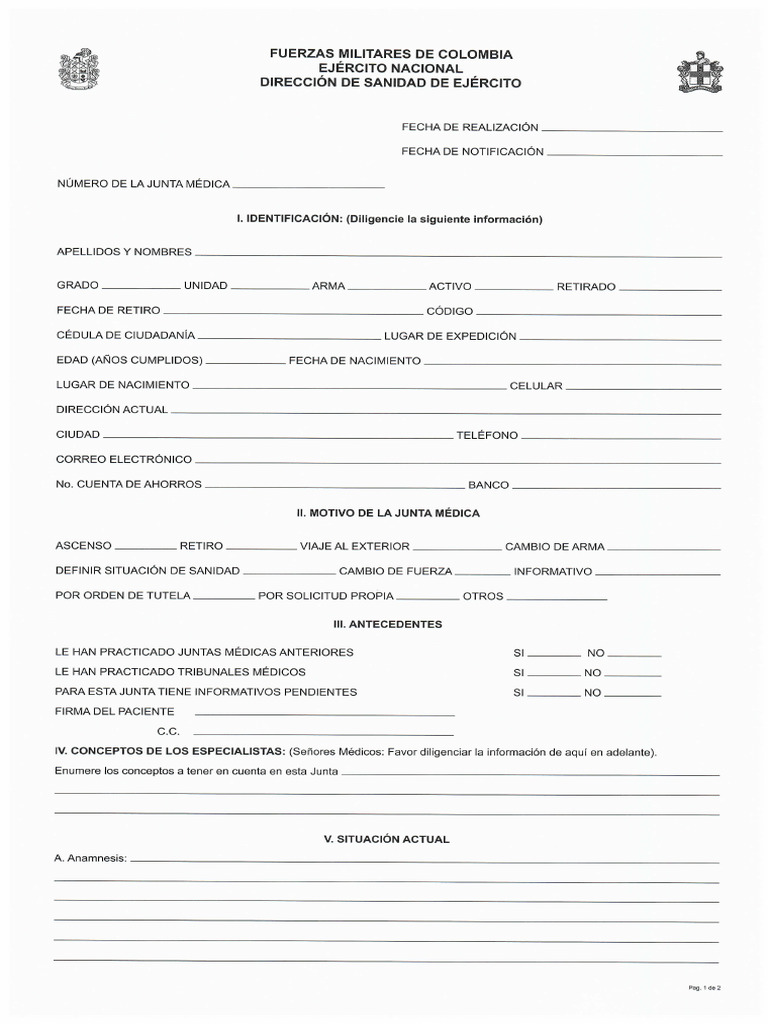 FORMATO JML- 2023 | PDF