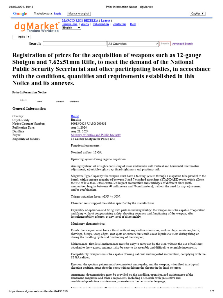 Dgmarket Pe 900013 2024 | PDF | Magazine (Firearms) | Gun Barrel
