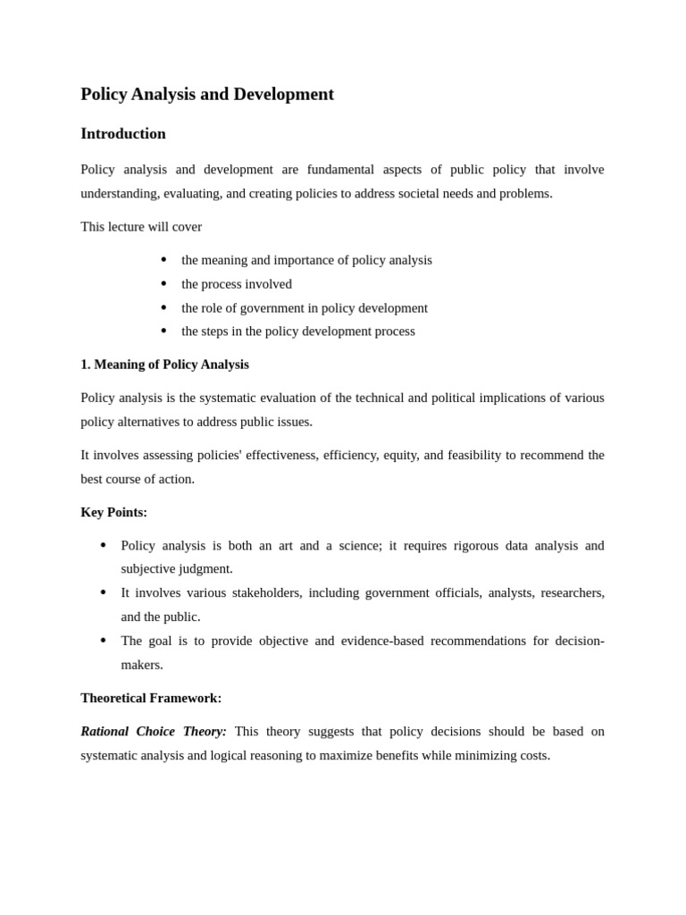 Social Policy and Administration 4 | PDF | Policy Analysis | Policy