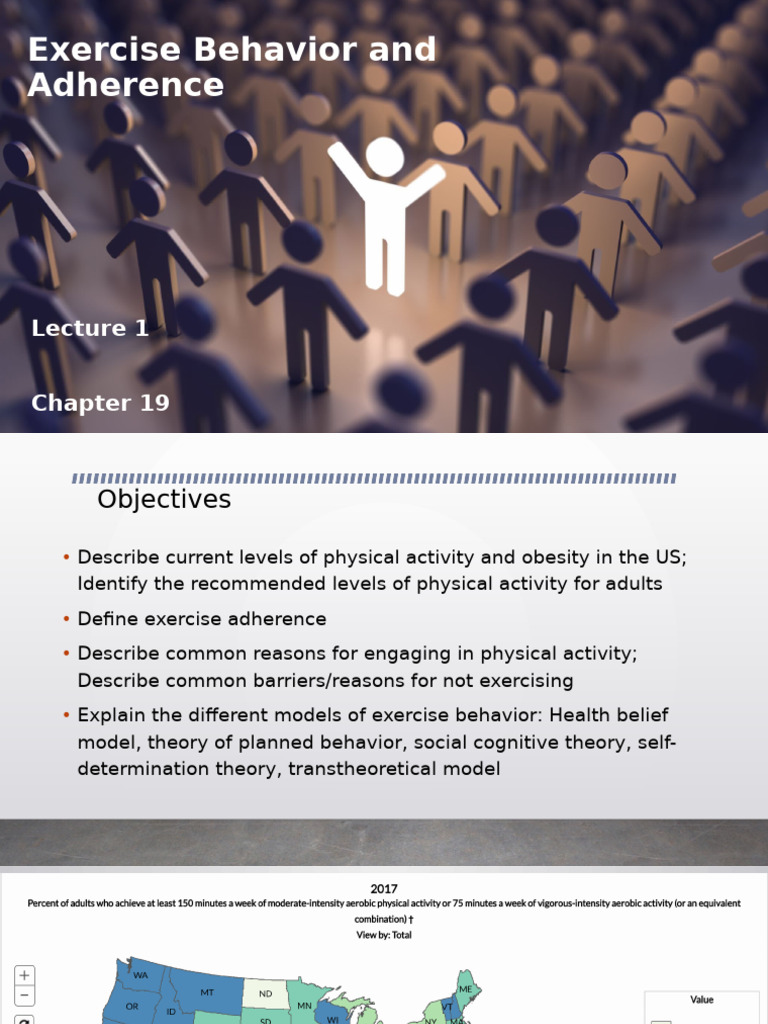 Lecture 1 - Exercise Behavior and Adherence - Posted | PDF | Behavior ...