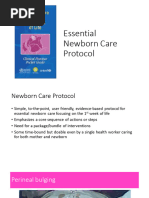 Unang Yakap: Essential Newborn Care Steps | PDF | Infants | Breastfeeding