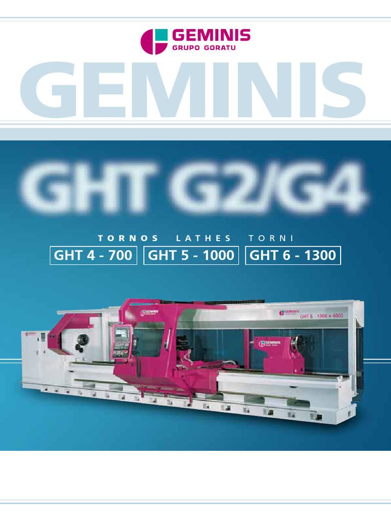Geminis - Katalog GHT 4-5-6 | PDF