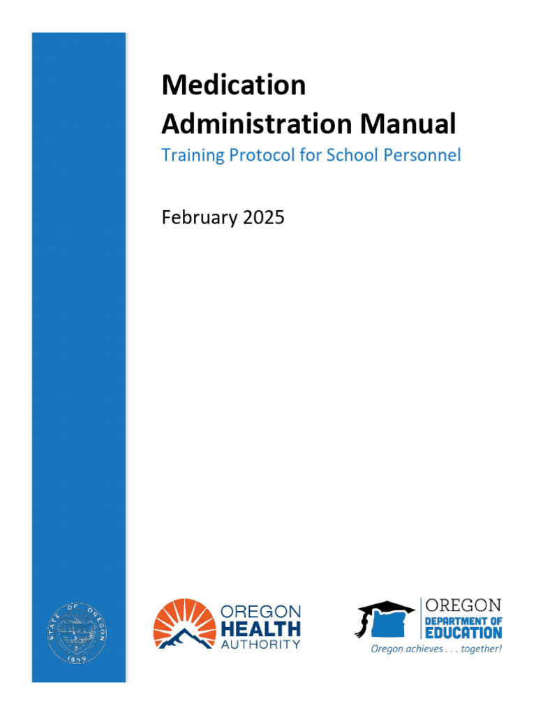 Medadmintrainingmanual | PDF | Tablet (Pharmacy) | Topical Medication