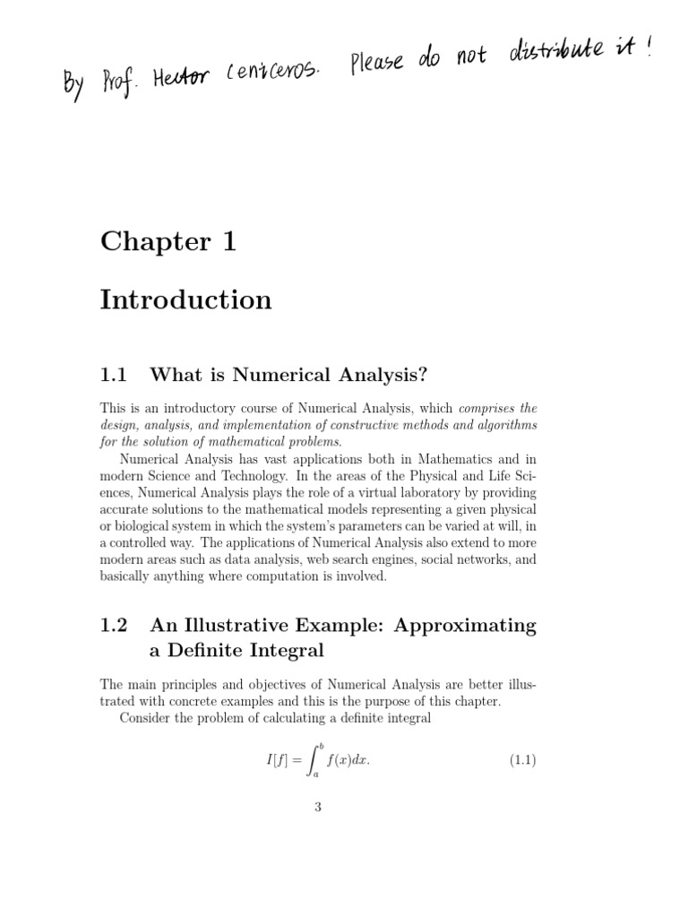 Introduction Numerical Analysis MATH104 2 | PDF | Numerical Analysis ...