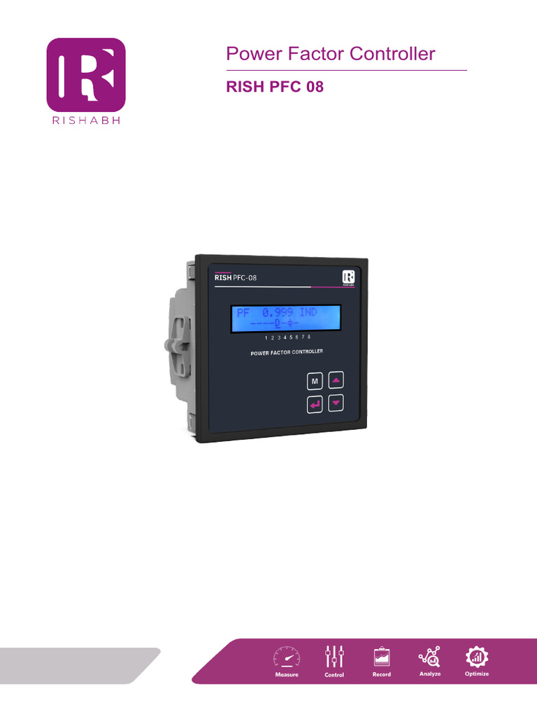 Datasheet PFC 08 96x96 Ver-G 1 | PDF | Capacitor | Alternating Current