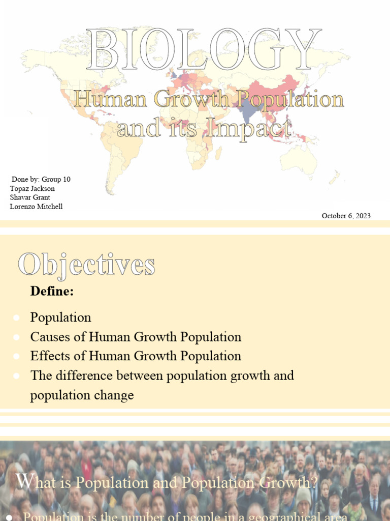 Human Growth Population and Its Impact | PDF | Human Overpopulation | Population Growth