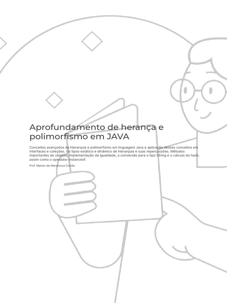 Aprofundamento de Herança e Polimorfismo em JAVA | PDF | Classe ...