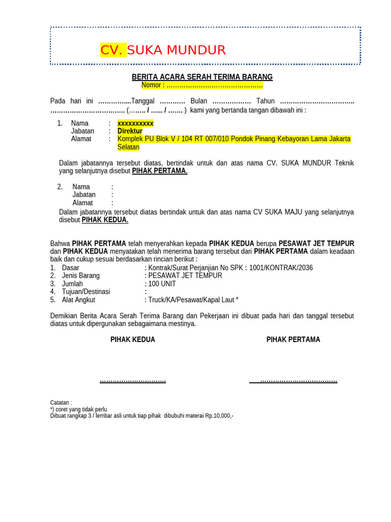 Draft BAST Upload | PDF