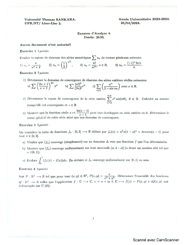 09 Complexes Planche | PDF