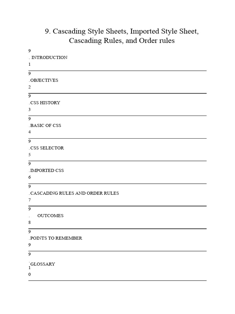 9 Cascading Style Sheets, Imported Style Sheet, C - 241025 - 141458 ...