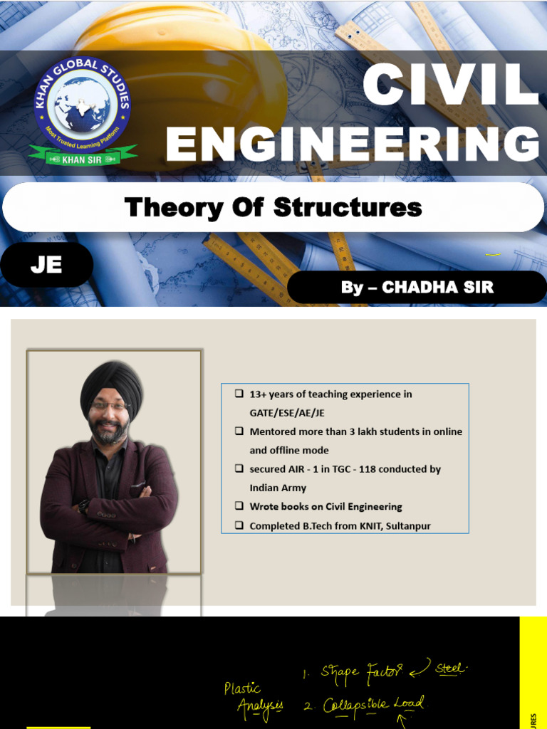 Lecture-11 - Concepts of Collapsible Load - 9798958342 | PDF | Deformation (Engineering ...