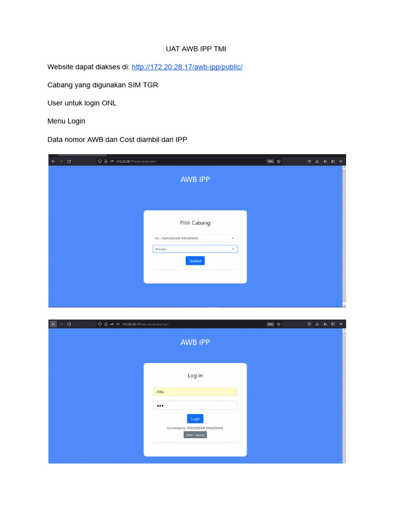 Manual Awb Ipp Tmi | PDF