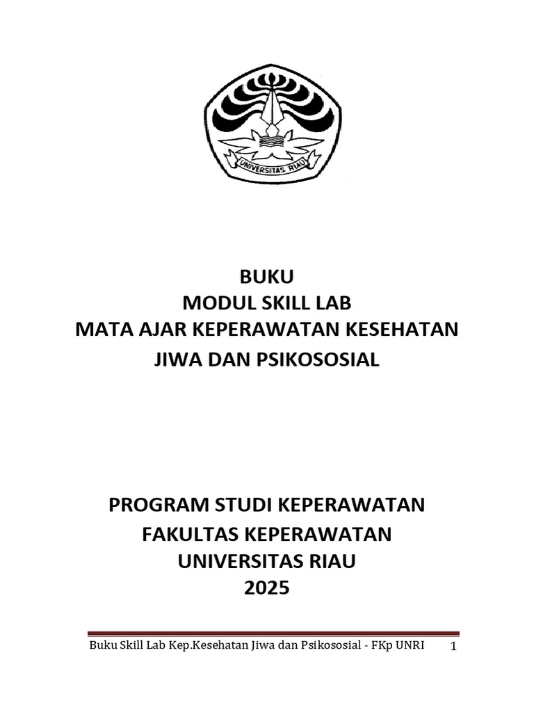 Buku Modul SL Kep Jiwa a Thn 2025 Program a 2023 | PDF