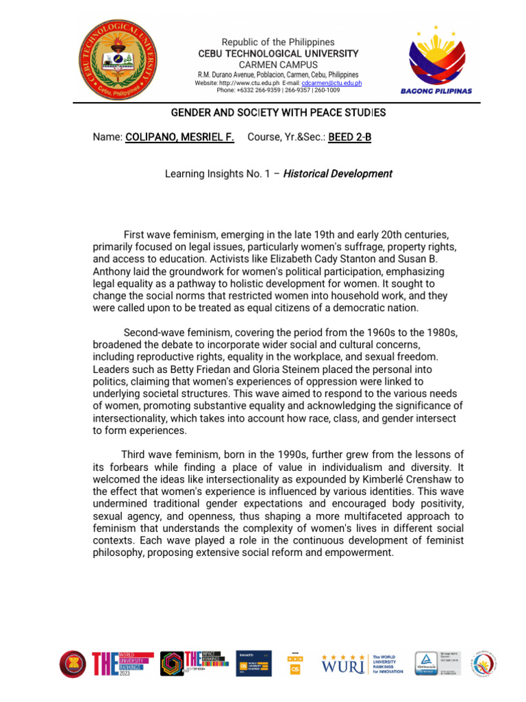 Activity 1 GSPS | PDF