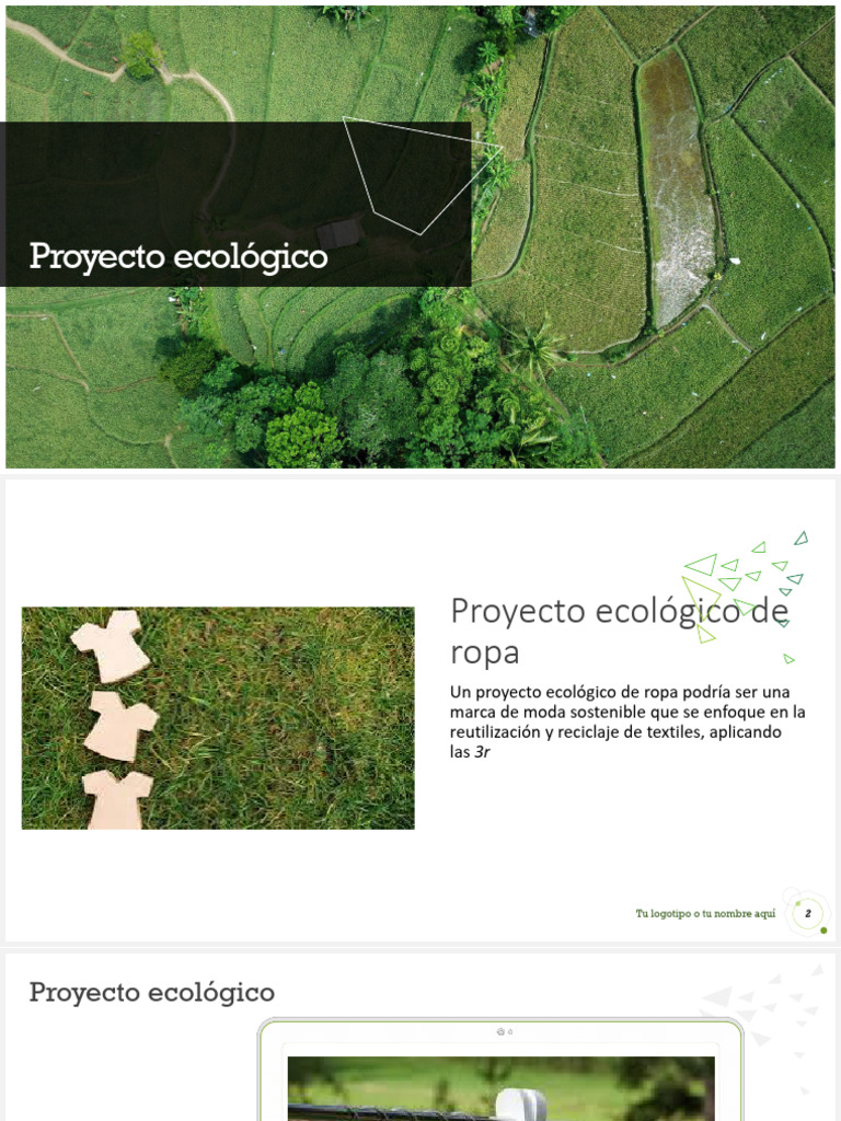 Proyecto Ecologico | PDF