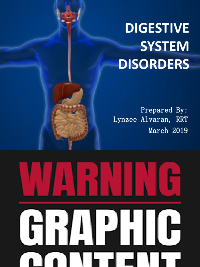 Digestive System Disorders | PDF | Esophagus | Gastrointestinal Tract
