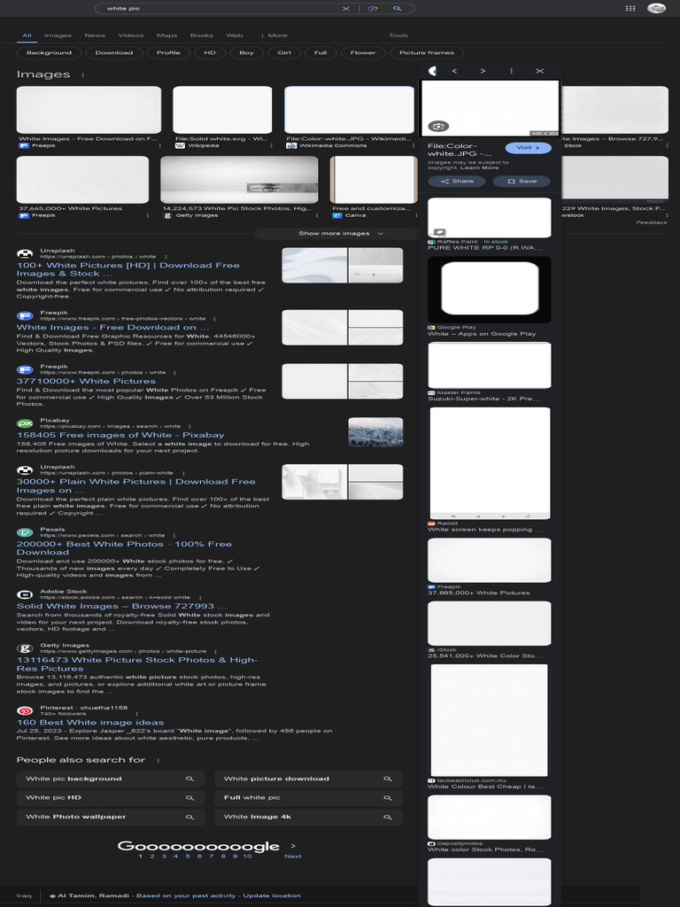 White Pic - Google Search | PDF | Adobe Photoshop | Imaging