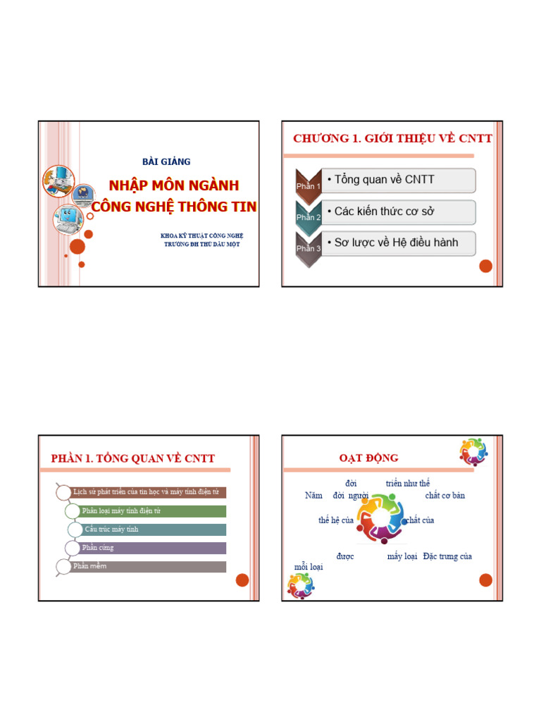 Chuong 1- Gioi thieu ve CNTT | PDF