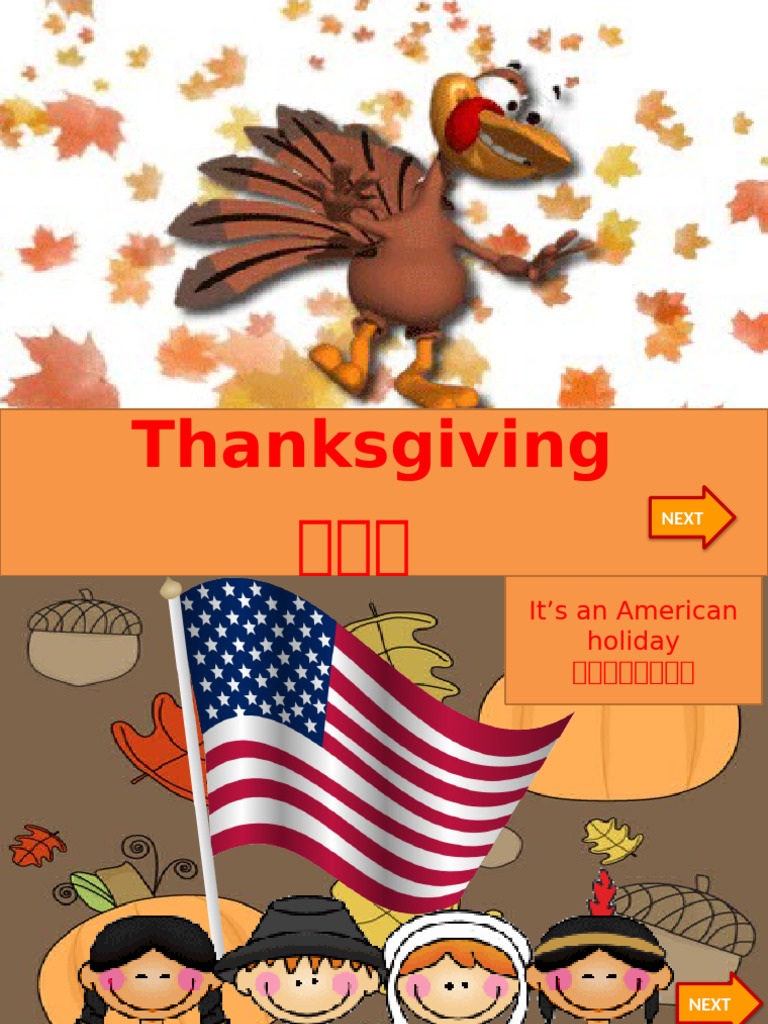 修订版 Thanksgiving - Introduction+PRactice | PDF | Thanksgiving Dinner ...