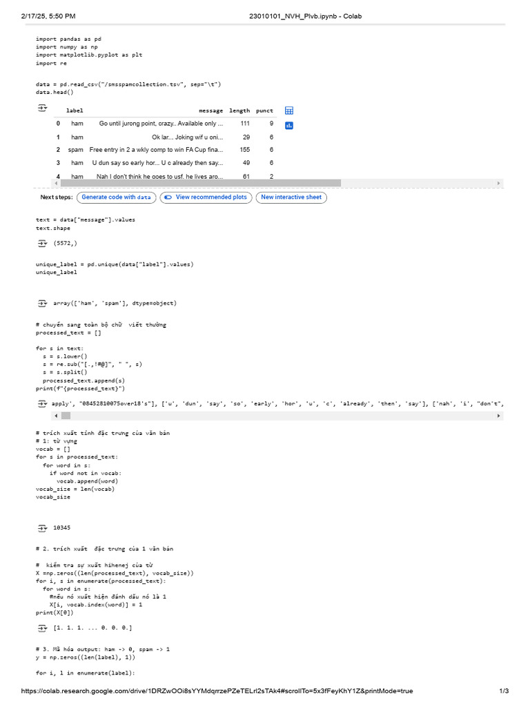 23010101_NVH_Plvb.ipynb - Colab | PDF