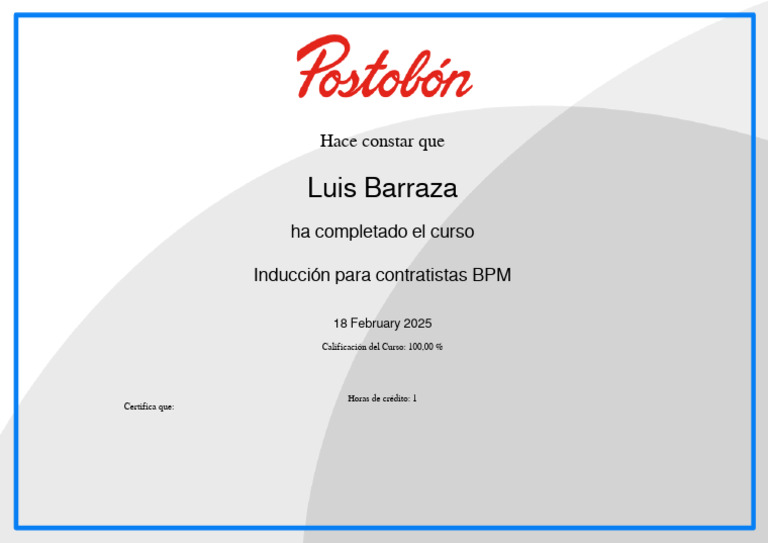 BPM - 2025 - Luis Barraza | PDF