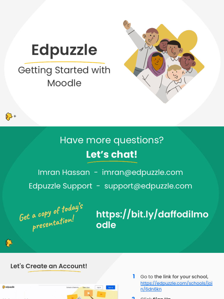 Edpuzzle Getting Started (Moodle) - Daffodil International University (1) | PDF | Learning ...