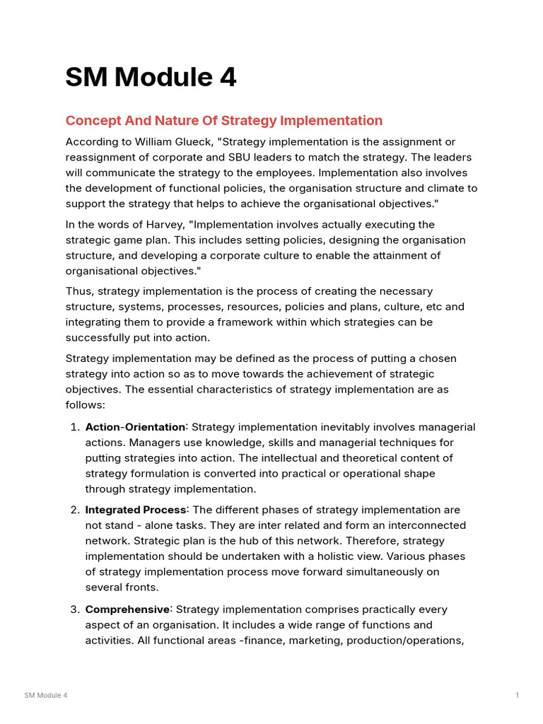 SM Module IV | PDF | Project Management | Organizational Structure