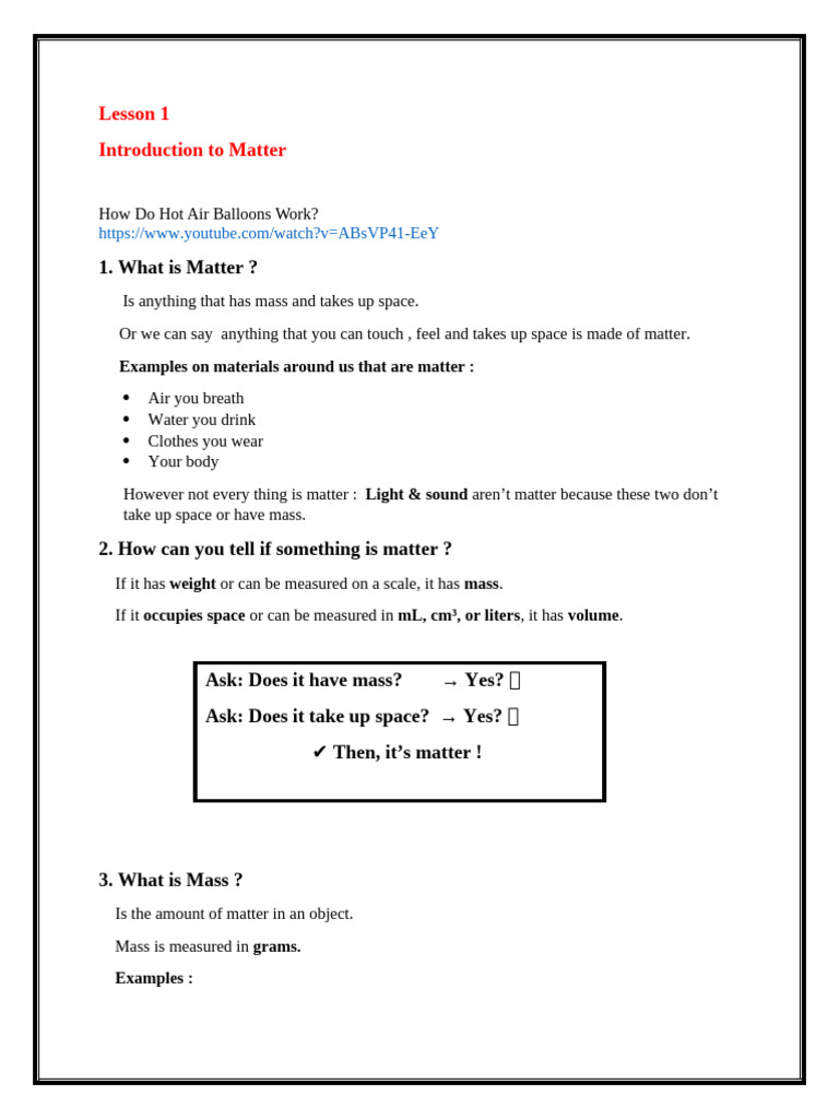 Lesson 1 Hamza | PDF | Weight | Weighing Scale