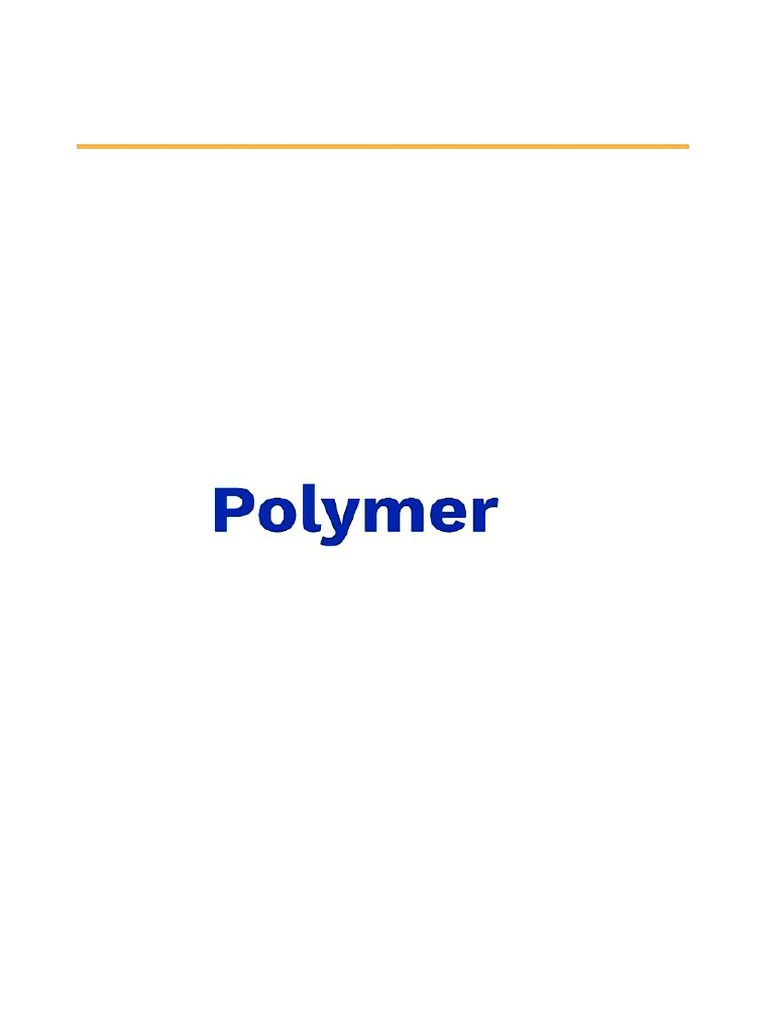 Polymers | PDF
