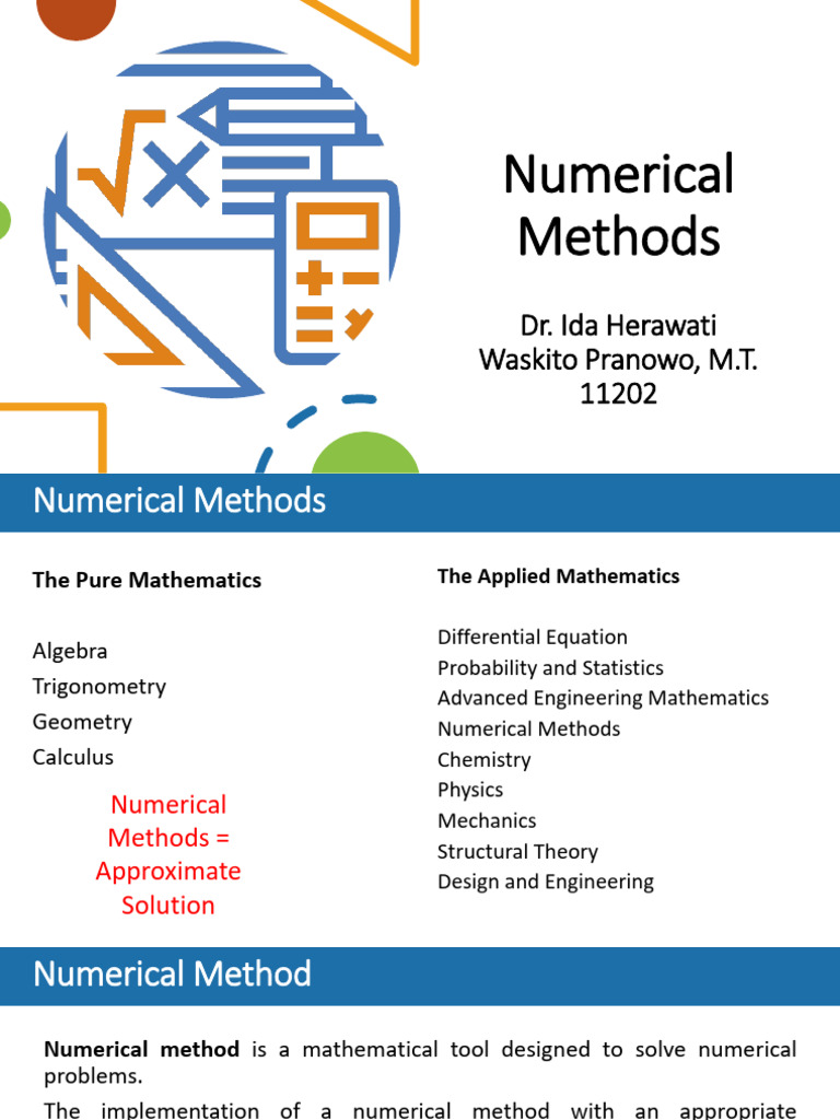 Numerical Method Introduction | PDF | Significant Figures | Numerical Analysis