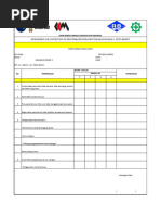 FORM Checklist Panel Listrik | PDF