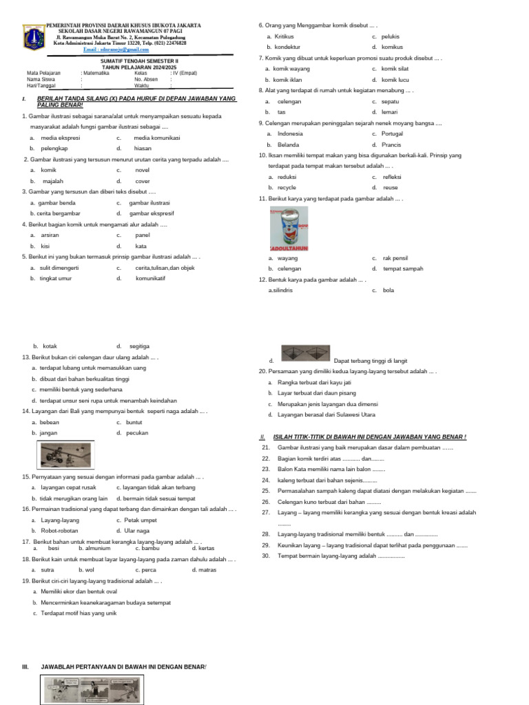 STS SENI RUPA SMT 2 Kls 4 | PDF