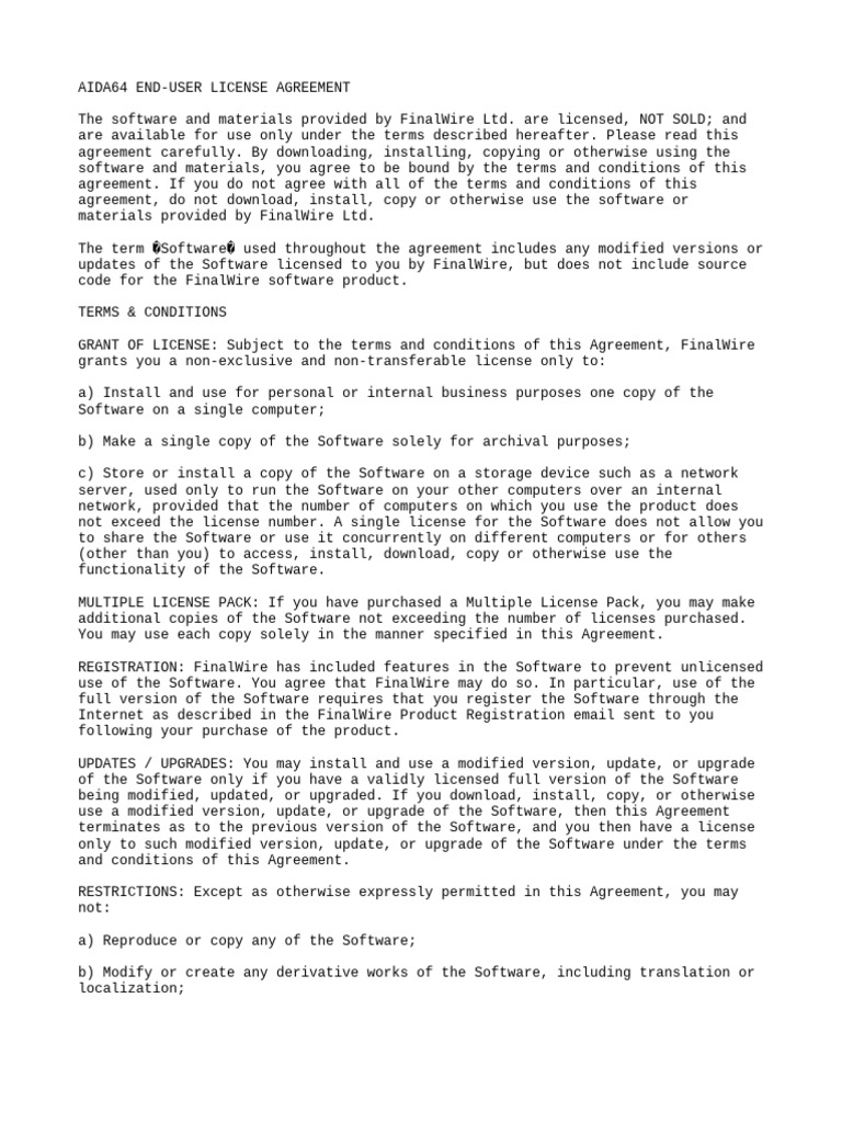 License | PDF | Legal Liability | Damages