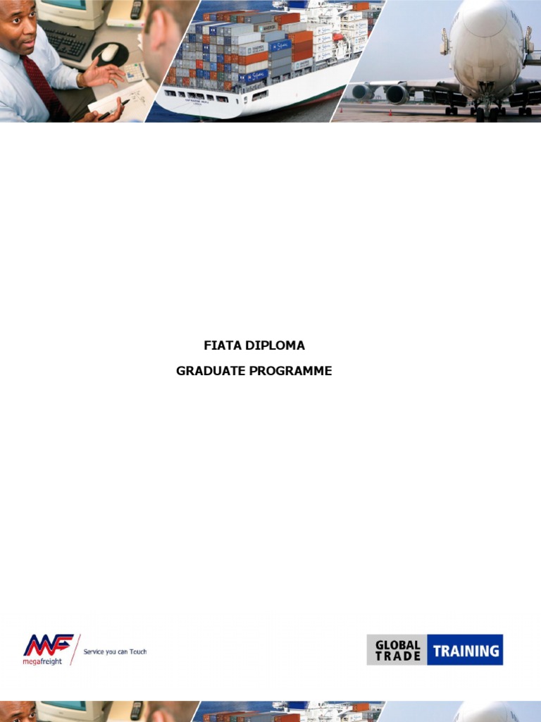 FIATA Graduate Diploma Programme | PDF | Competence (Human Resources) | Employment