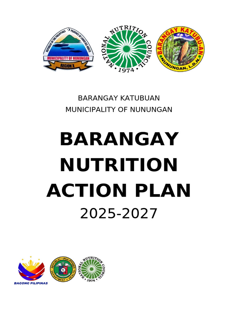 BNAP 2025-2027 Template | PDF | Malnutrition | Hunger