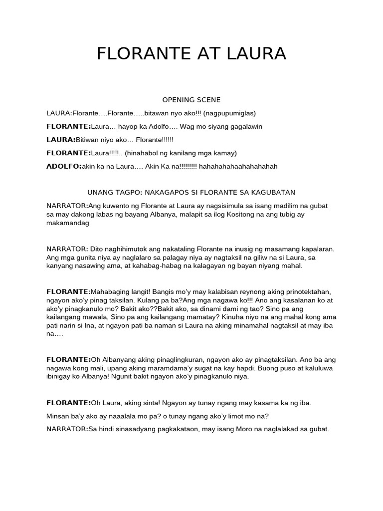 Florante at Laura | PDF