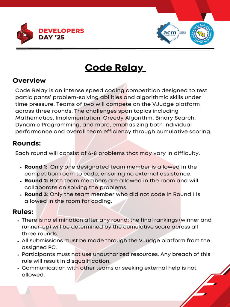 Code Relay | PDF