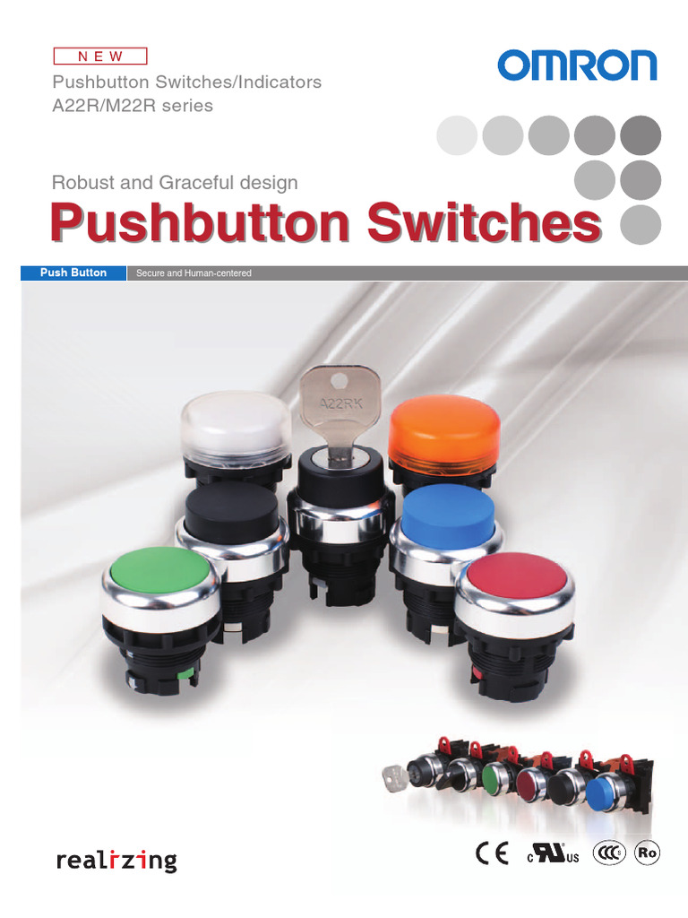 Pushbutton | PDF | Switch | Manufactured Goods
