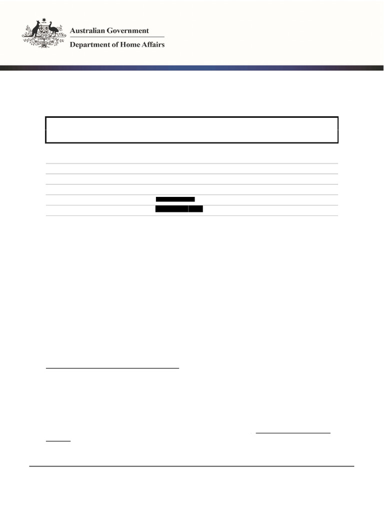 IMMI Acknowledgement of Application Received | PDF
